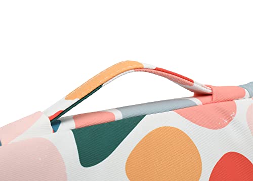 SANFAN 360 Protective Laptop Sleeve Case Bag, Cover with Handle and Luggage Strap for iPad 12.9 inch, MacBook Pro Air 13" and 12.5 inch-13.3 inch Screen Devices (Stones)