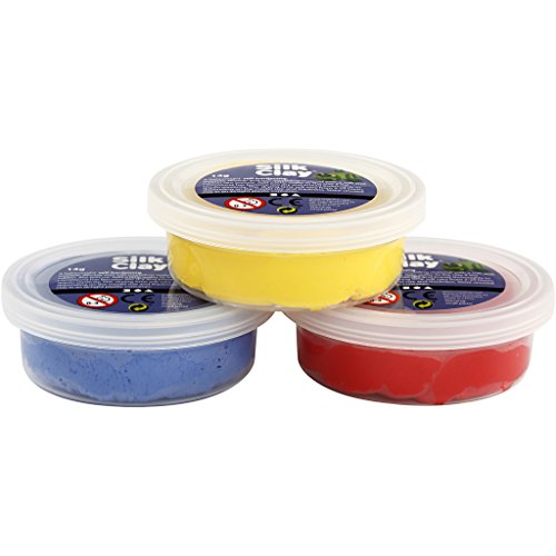 Silk Clay®, Blue, Yellow, red, 3x14g