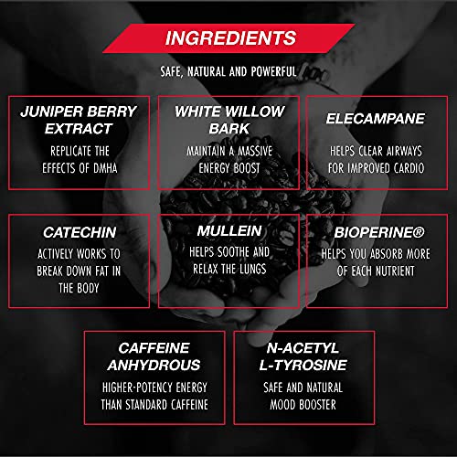 SKALD Thermogenic Fat Burner - Weight Loss Pills, Appetite Suppressant, Mood & Energy Booster with Respiratory Support - Premium Fat Burning Green Tea Extract, Juniper Berry Extract & More β 60 caps