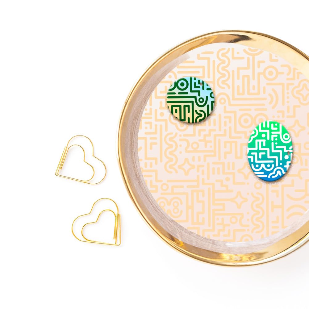 OLYCRAFT 4x5 Inch Abstract Maze Clay Stencils Maze Theme Silk Screen for Polymer Clay Floral Maze Silk Screen Stencils Mesh Transfer Stencils for Polymer Clay Jewelry Making