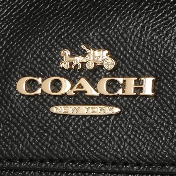 Coach Rowan Leather Satchel Crossbody Purse - #F79946 - IM/Black