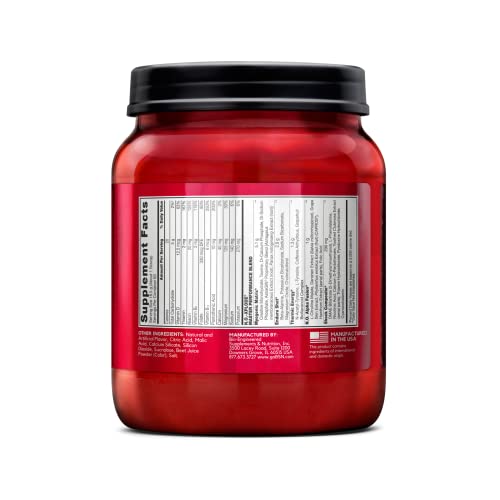 BSN N.O.-XPLODE Pre Workout Powder, Energy Supplement for Men and Women with Creatine and Beta-Alanine, Flavor: Watermelon, 60 Servings