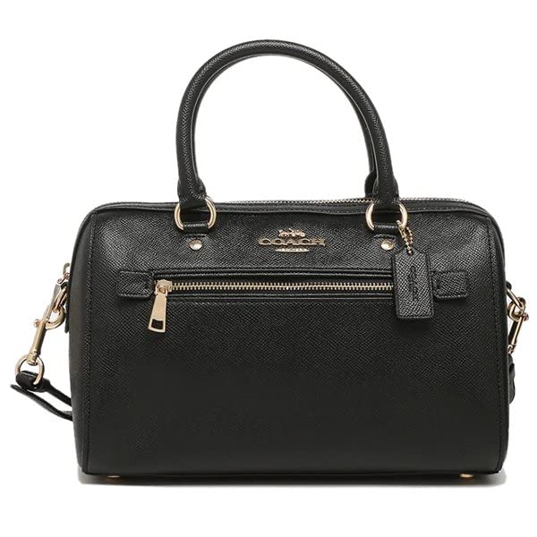 Coach Rowan Leather Satchel Crossbody Purse - #F79946 - IM/Black
