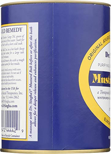 DR SINGHAS Dr Singha's Mustard Bath, 8 OZ