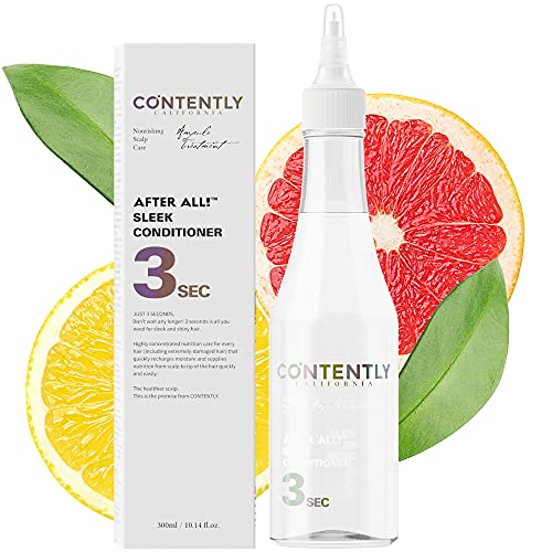 AFTER ALL! Sleek Conditioner - For All Hair types | Nutrient-Rich, Hydrating Scalp and Hair Lamellar Water Conditioner for Silky & Soft Hair I No Sulfates, PEG, & Silicon| 10.14 fl.oz