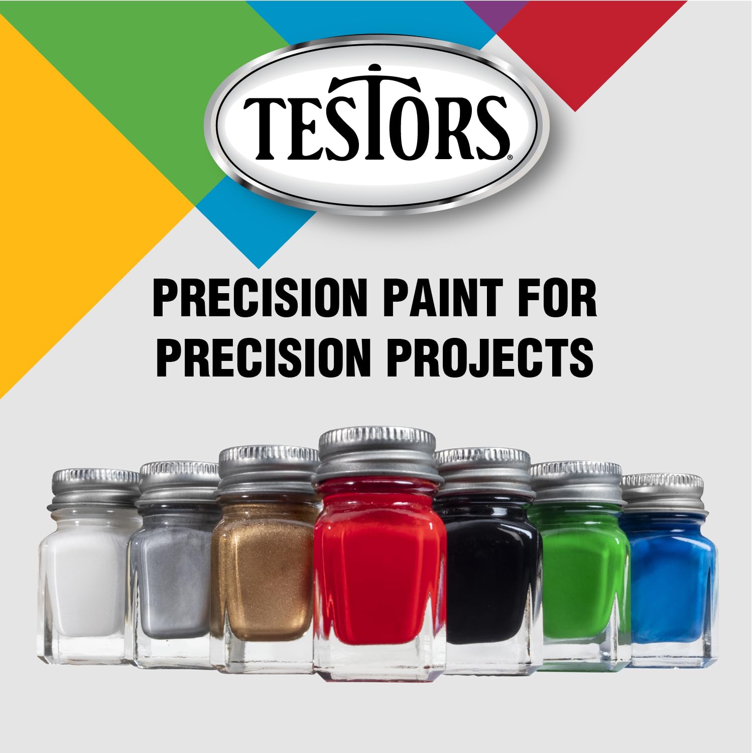 Testors Enamel Paint, Flat Aluminum, 1/4-Ounce
