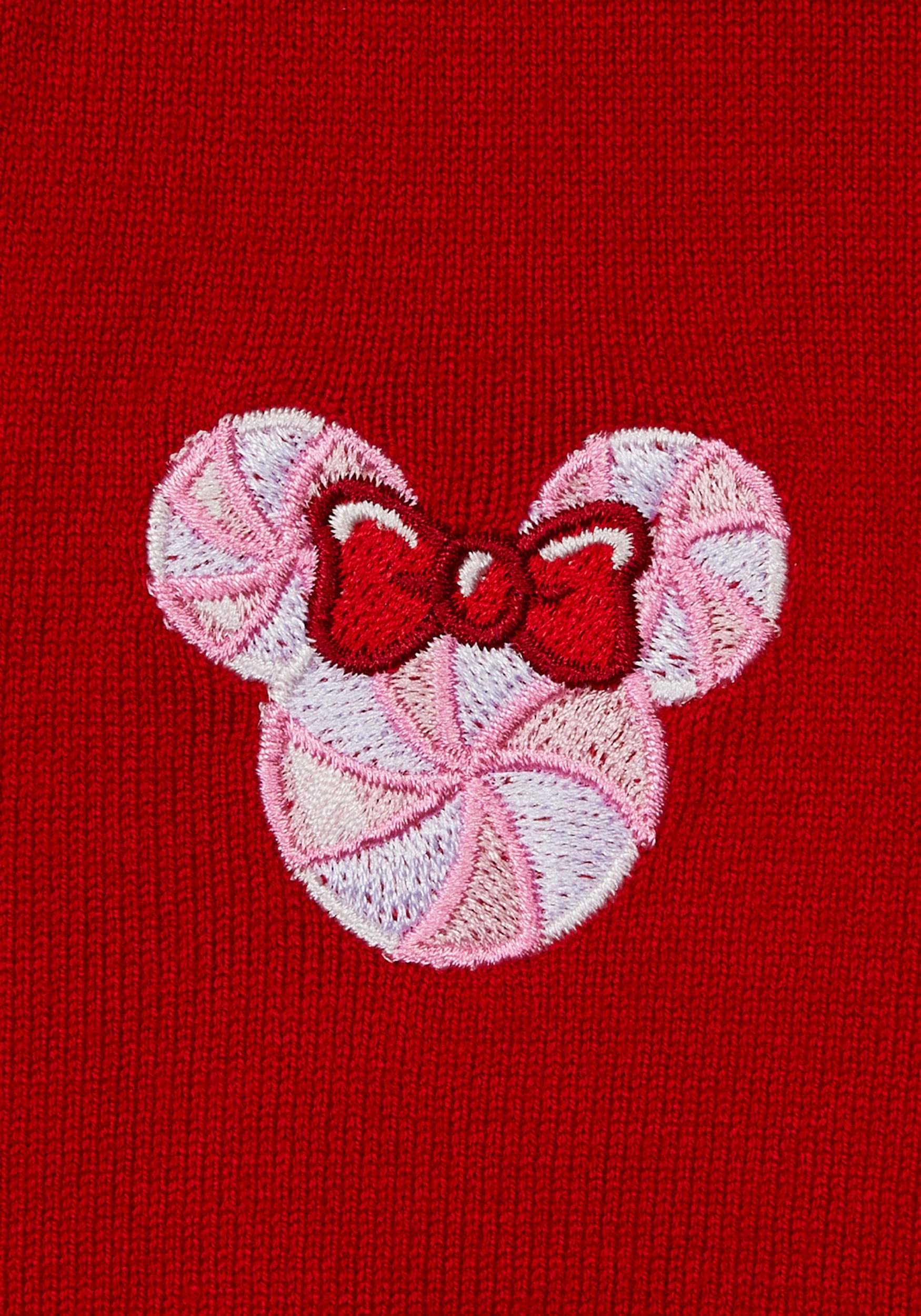 Women's Stitch Shoppe Disney Holiday Gingerbread Character Sweater X-Large Red