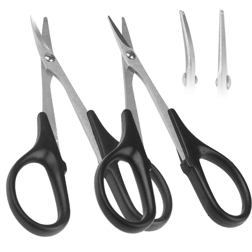 Hobbypark 3-Pack RC Body Reamer Hole Puncher and Curved Scissors & Straight Scissors Trimming Tools Set for RC Car Body Shell Lexan Plastic