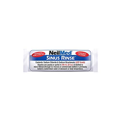NeilMed Sinugator Cordless Pulsating Nasal Wash Kit with One Irrigator, 30 Premixed Packets and 3 AA Batteries(Pack of 1)