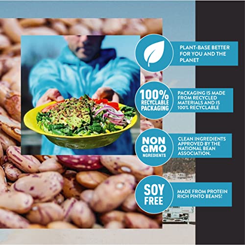 Beans Are The New Bacon Bits - Hickory Style - A Plant-based, Vegan, Non-GMO meat substitute made from Pinto Beans - 3 Ounce Bag - PACK OF 2