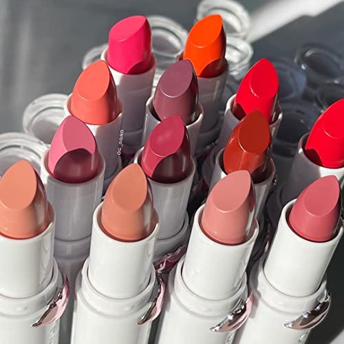 wet n wild Lipstick Mega Last High-Shine Lipstick Lip Color Makeup, Rosé And Slay