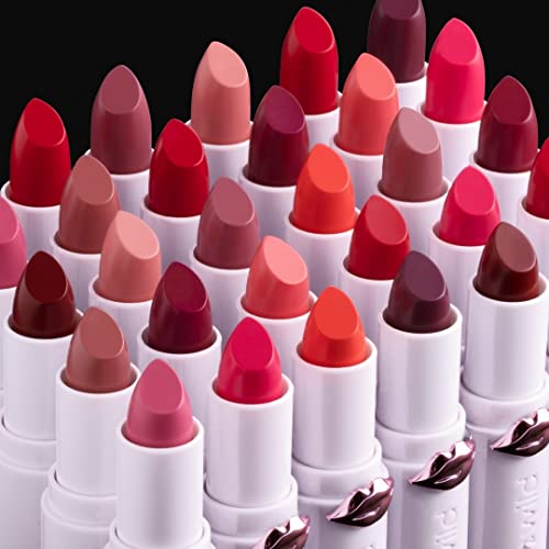 wet n wild Lipstick Mega Last High-Shine Lipstick Lip Color Makeup, Rosé And Slay