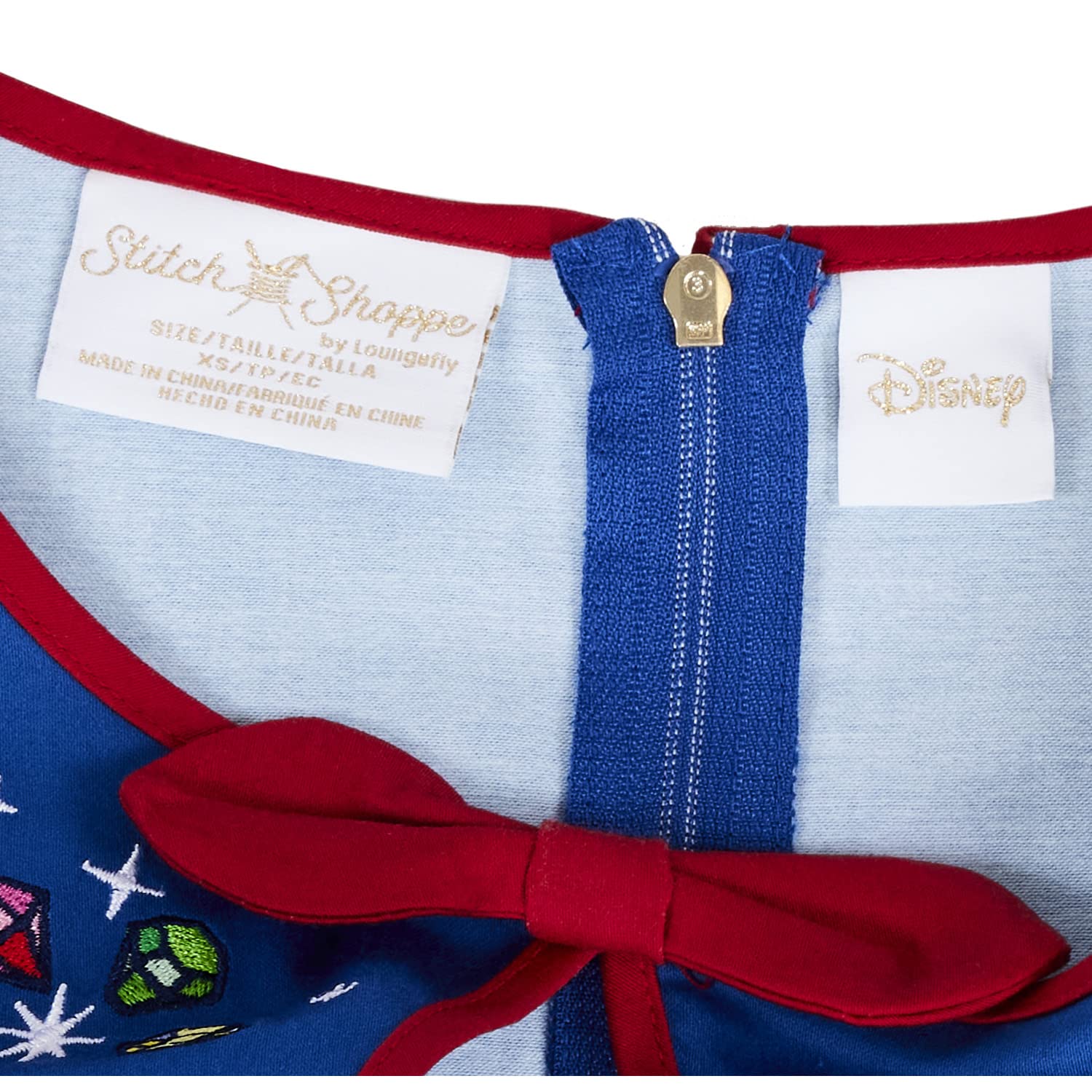 Loungefly Stitch Shoppe Disney Snow White: Mining Dwarfs Lauren Dress, Size 1XL