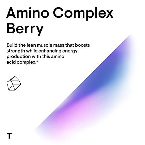 Thorne Amino Complex - Clinically-Validated EAA and BCAA Powder for Pre or Post-Workout - Promotes Lean Muscle Mass and Energy Production - NSF Certified for Sport - Berry Flavor - 8 Oz - 30 Servings