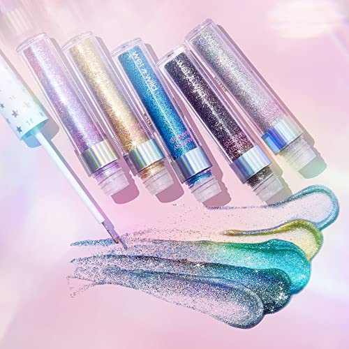 Glitter Eyeliner By Wet n Wild Fantasy Makers Glitter Eye Liner Makeup, Silver Kaleidoscope