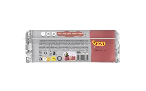 Jovi Air-Dry Modeling Clay; 8.8 oz. Terracotta, Non-staining, Perfect for Arts and Crafts Projects
