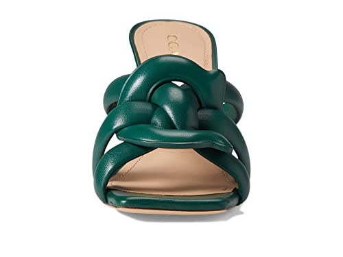 COACH Kellie Leather Sandal Dark Pine 8 B (M)