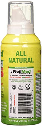 NeilMed NasaMist Hypertonic Extra Strength Saline Spray,Green 4.5 fl oz (Pack of 1)