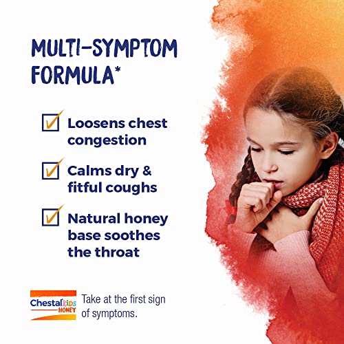 Boiron Chestal Honey Children's Cough Syrup for Nasal and Chest Congestion, Runny Nose, and Sore Throat Relief - 6.7 Fl oz