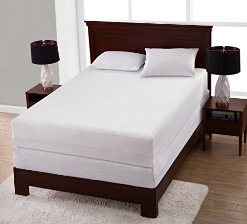 Bed Bug Blocker All-in- one Mattress Cover, Full, White