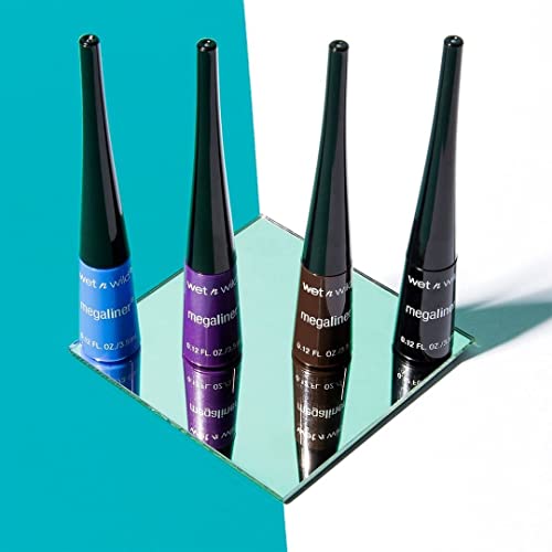 wet n wild MegaLiner Metallic Liquid Eyeliner Brown Metallic Brown