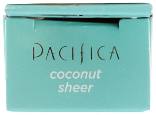 PACIFICA Coconut Sheer Lips & Skin Care Balm, 0.43 FZ