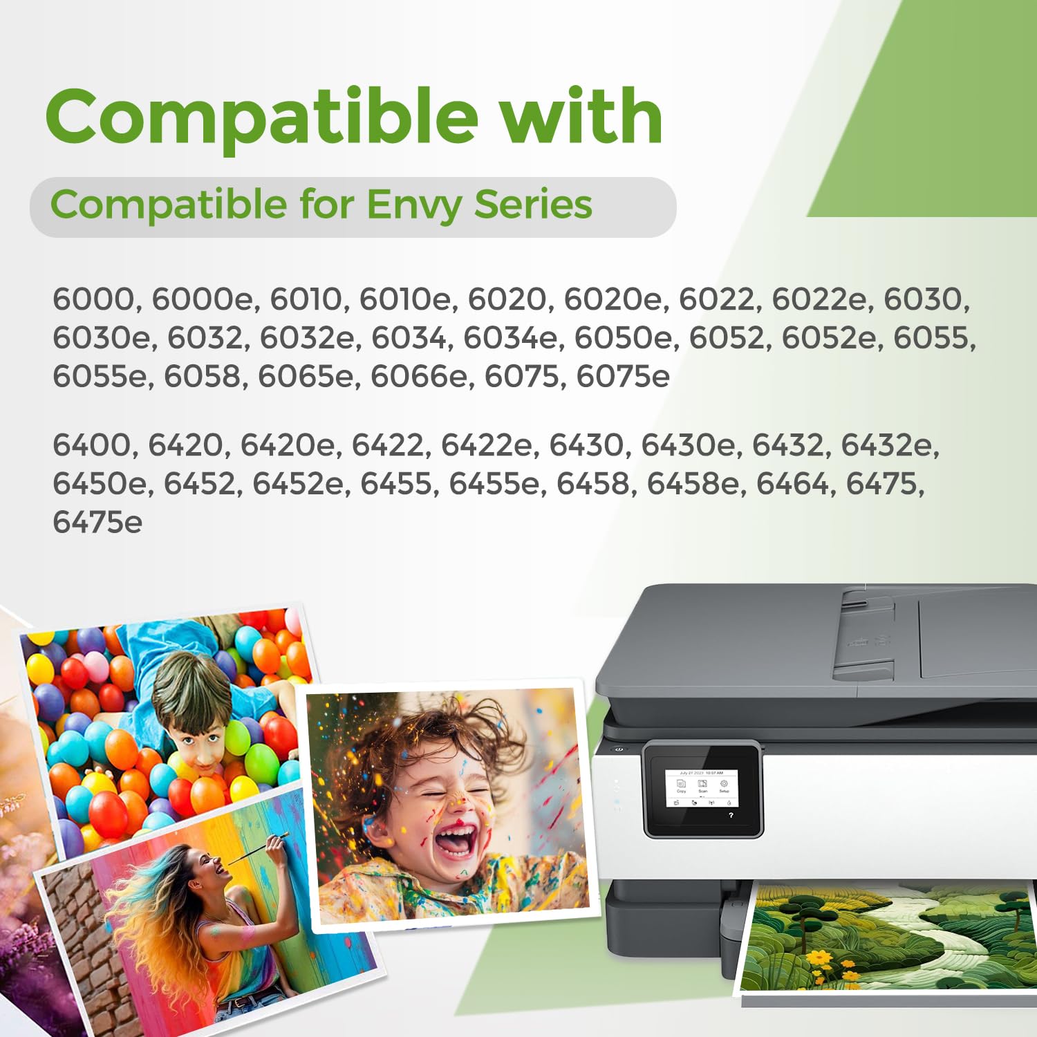 Ubinki 67XL Ink Cartridge Black Color Combo for HP Ink 67 XL HP67 HP67XL for 2700 2700e 2752 2752e 2742e 2755 2755e 4100 4100e 4152e 4155 4155e Envy 6000 6055e 6055 6400 6458 6458e 6455 6455e Printer