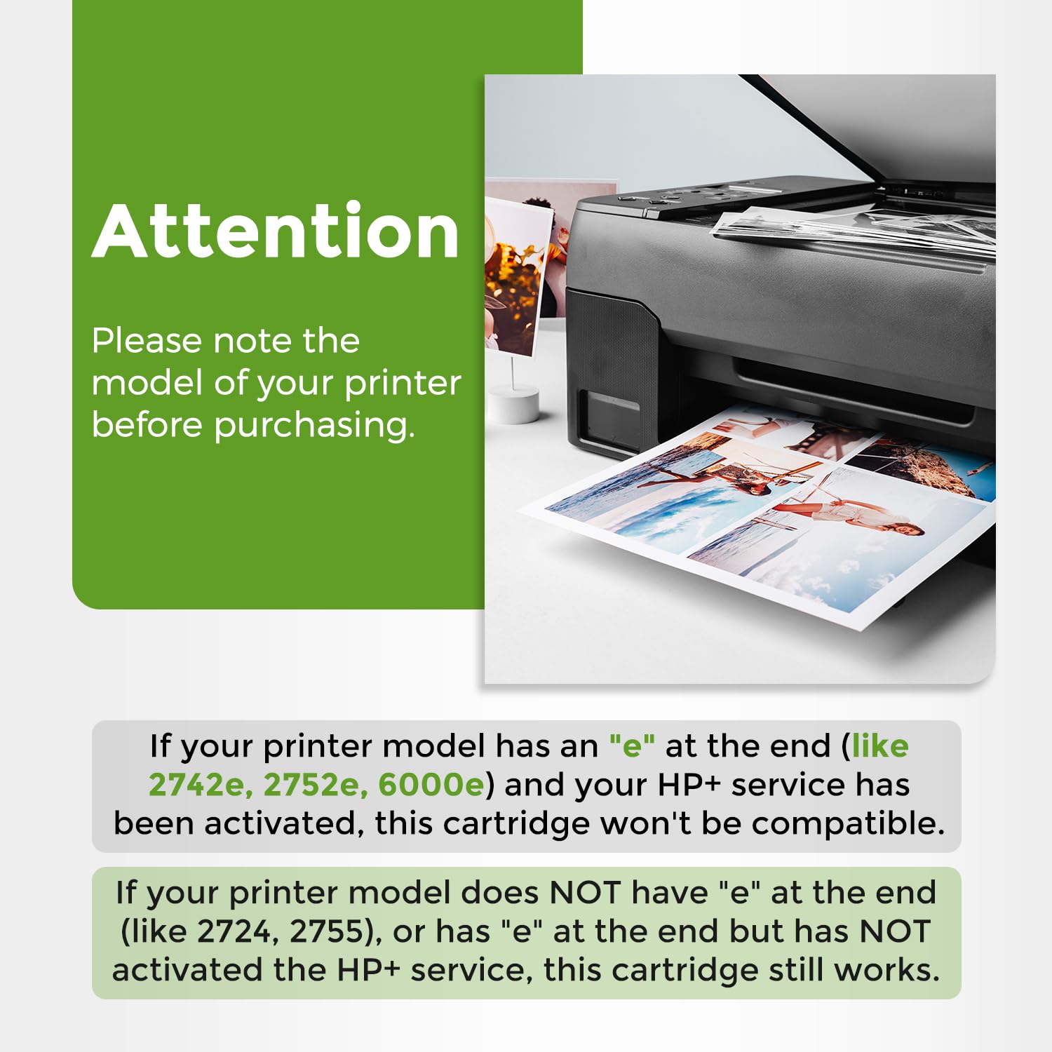 Ubinki 67XL Ink Cartridge Black Color Combo for HP Ink 67 XL HP67 HP67XL for 2700 2700e 2752 2752e 2742e 2755 2755e 4100 4100e 4152e 4155 4155e Envy 6000 6055e 6055 6400 6458 6458e 6455 6455e Printer