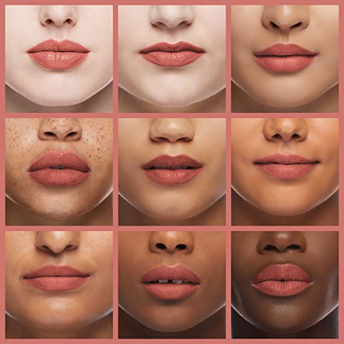 Wet n Wild Megalast Catsuit Matte Liquid Lipstick, Lip Color Makeup, Moisturizing Creamy Formula, Smudge Proof, Long Lasting, Nudist Peach