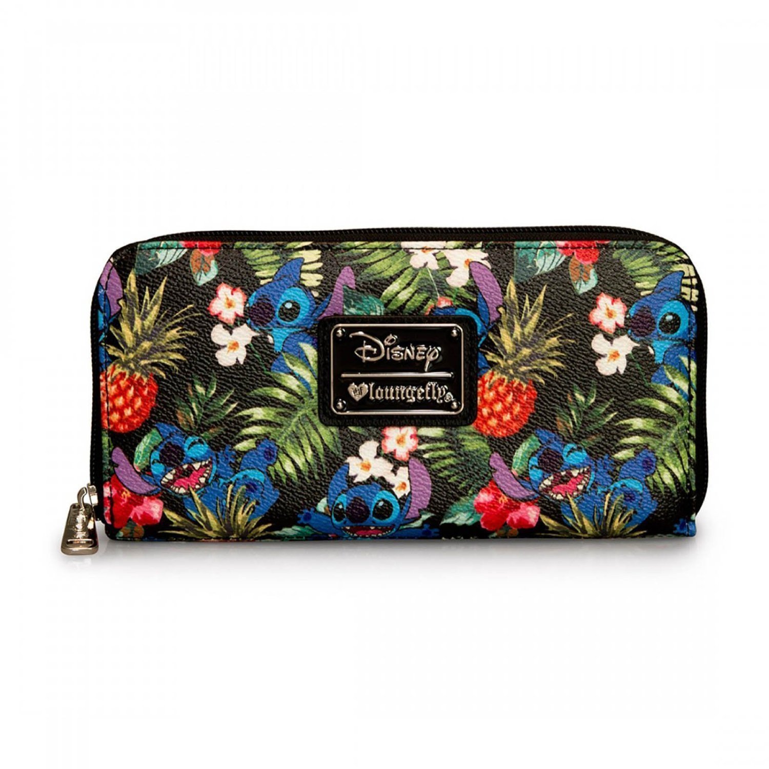 Loungefly Disney Stitch Hawaiian Pebble Print Wallet