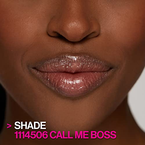 wet n wild Mega Slicks Lip Gloss | Long Lasting | Hyaluronic Acid | High Shine | Call Me Boss
