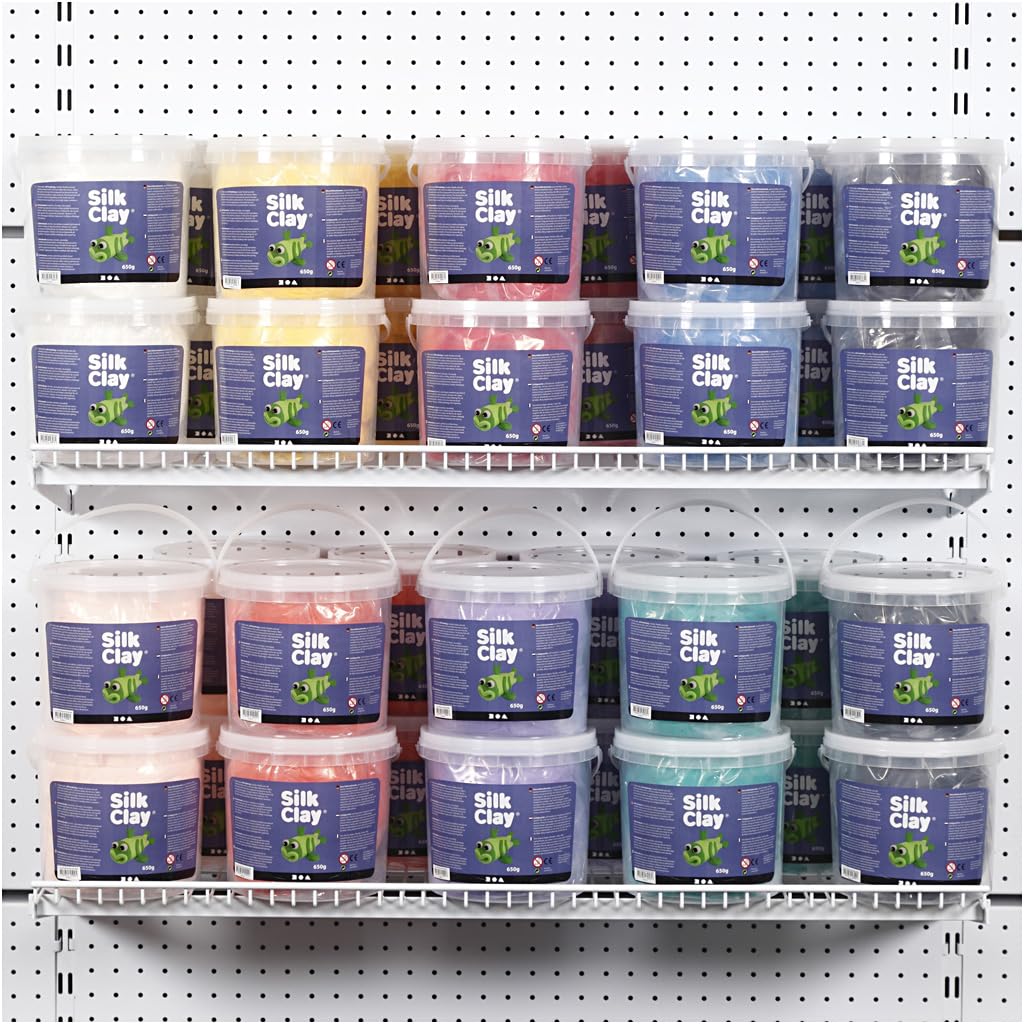 Silk Clay, asstd Colors, 10x650 g