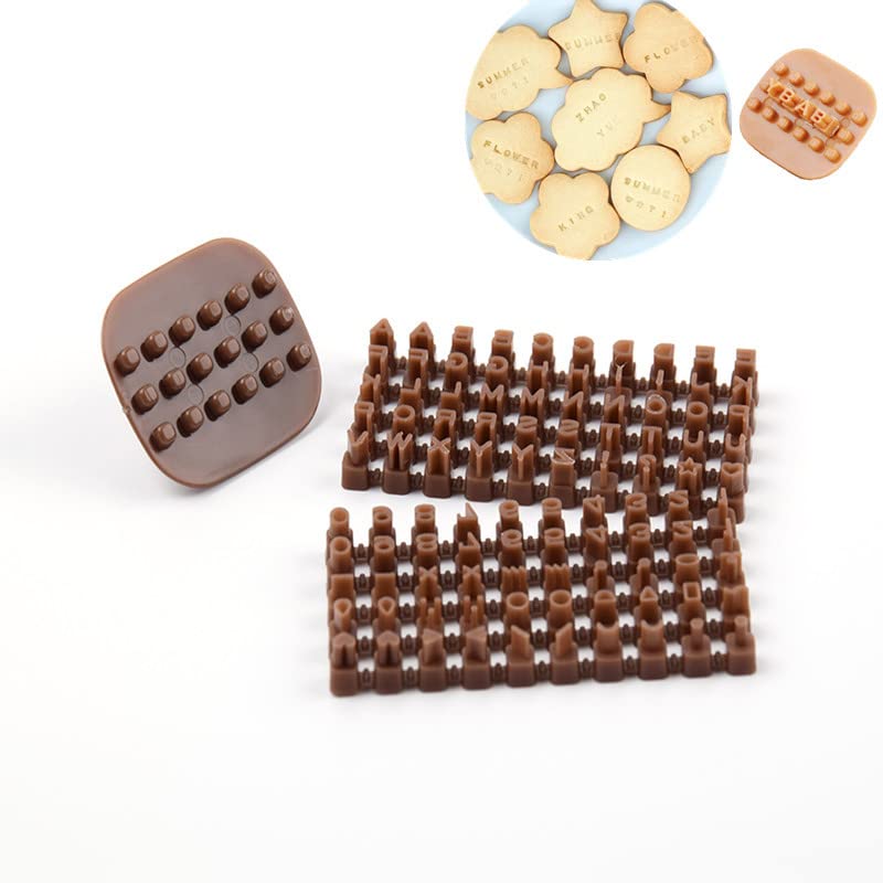 CHUMIRRY KIDS Clay Texture Roller, Alphabet Stamps for Clay, Stamp Letters for Clay, Clay Slab Roller, Silk Screen for Polymer Clay, Texture Roller for Polymer Clay Earrings Tools
