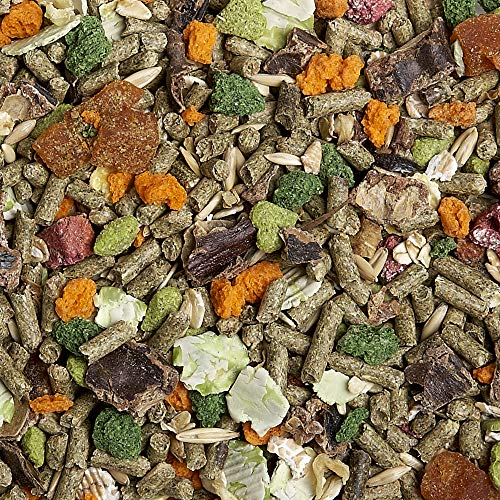 Vitakraft Menu Premium Rabbit Food - Alfalfa Pellets Blend - Vitamin and Mineral Fortified, Carrots,Greens,Grains,Fruits, 4.9 pounds