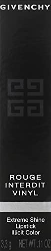 Givenchy Rouge Interdit Vinyl Lipstick for Women, 07 Fuchsia, 0.11 Ounce