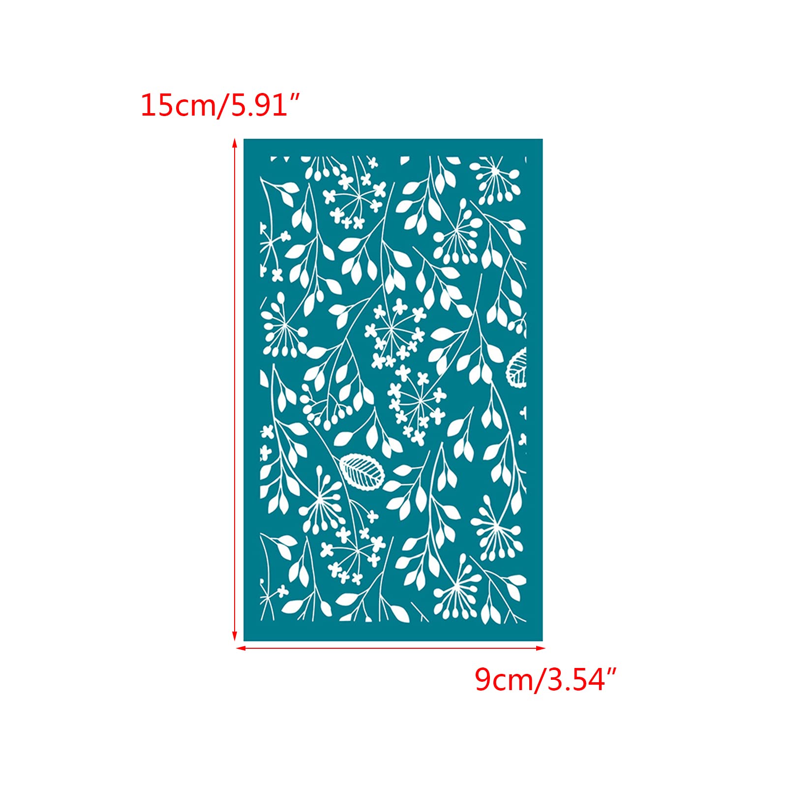 Silk Screen Stencils for Polymers Clay 3.5x6inch Reusable Silkscreens Print Kits for DIY Polymers Clay Jewelry Makings polymers clay silk screen stencils reusable silkscreens print kits flower spring