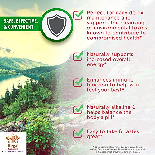 ZETOX | Easy to Take Liquid Zeolite Suspension with B-12 & D3 | Natural Energy & Immune System Booster that Supports Daily Detox & Optimal pH | Max Absorption Alkaline Drops (60 Servings)
