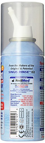 Neilmed Nasamist Saline Spray, 4.2 Fluid Ounce
