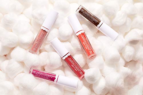 wet n wild Liquid Lipstick Cloud Pout Marshmallow, Hot Pink Candy Wasted | Matte Lip Cream Mousse | Argan Oil | Vitamin E