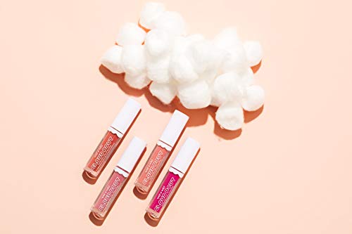 wet n wild Liquid Lipstick Cloud Pout Marshmallow, Hot Pink Candy Wasted | Matte Lip Cream Mousse | Argan Oil | Vitamin E