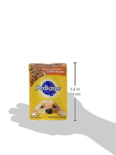 PEDIGREE Adult Canned Wet Dog Food Chopped Ground Dinner Variety Pack (18) 3.5 oz. Pouches