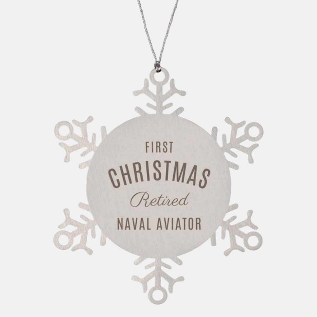 Naval Aviator Gift| United States Army Retired Gift, Long-Lasting Metal Ornament for Coworker, Friends and Family, Best Gift for Christmas Naval Aviator
