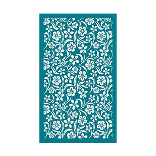 Silkscreens Stencil Reusable Silk Screen Printing Stencils for Polymers Clay Home Decors Jewelry Printing Kits polymers Clay Silk Screen Stencils Reusable silkscreens Print Kits Flower Spring Plant