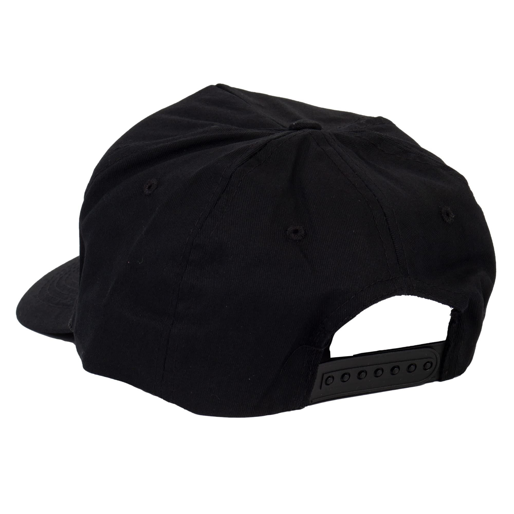 Men's Retired Series U.S. Military Veteran Unstructured Snapback Baseball Hat US Coast Guard Black