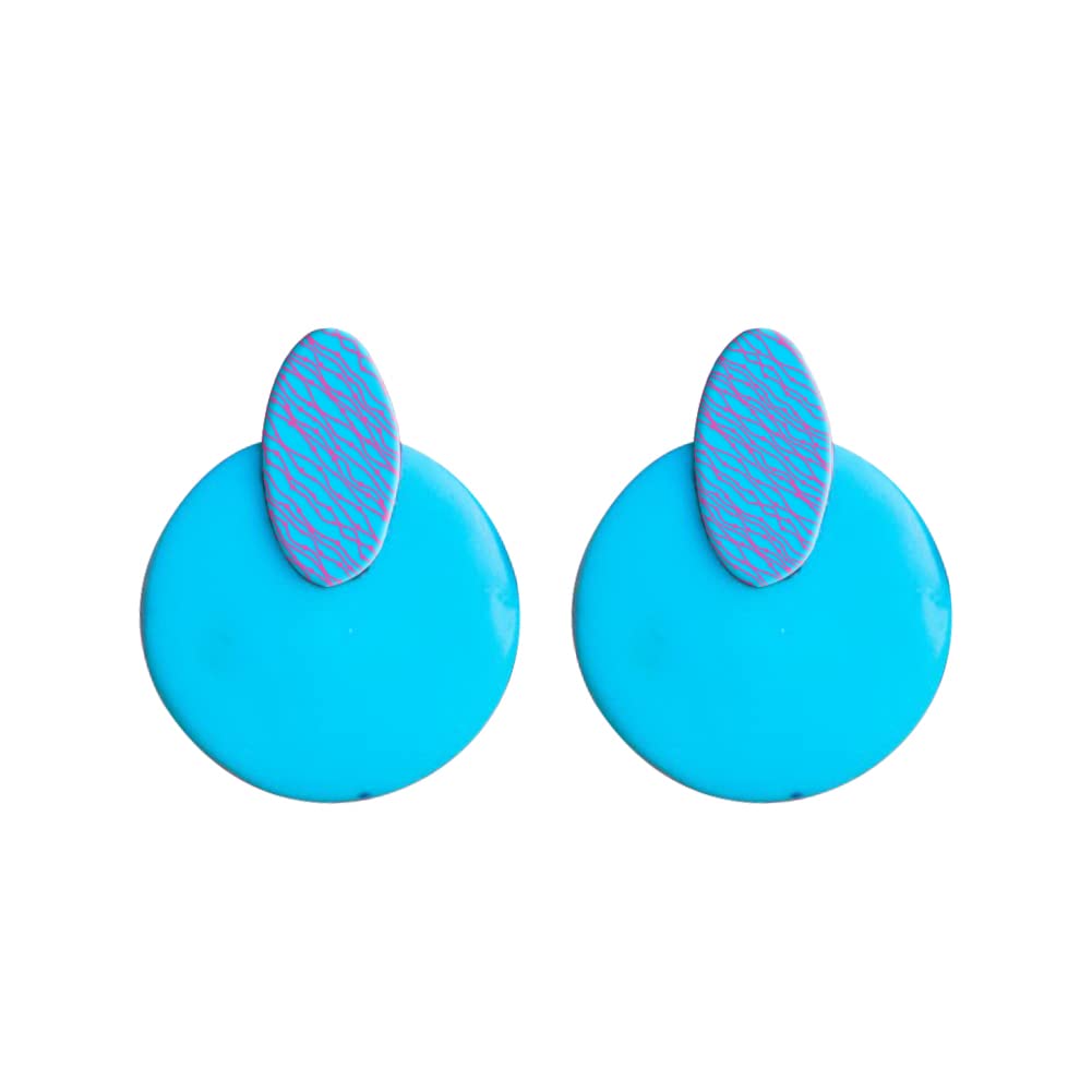 Silk Screen Stencils for Polymer Clay, 2PCS Reusable Silkscreen Print Kit, DIY Silk Screen Printing Stencils for Printing on Clay & Other Jewelry Clay Earrings Decoration