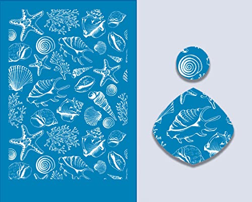 Funny Animal Pattern Screen Printing for Polymer Clay Earrings- Reusable Silkscreen Stencil for Polymer Clay - Polymer Clay Silk Screen Tool- Jewelry Earring Silk Screen (BCW325)