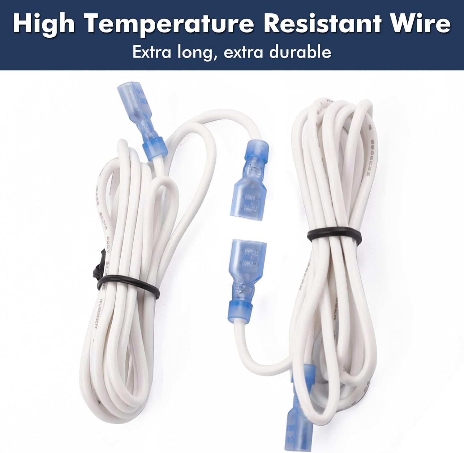 Hiorucet Fireplace Blower Fan Variable Rheostat Speed On/Off Switch Control and Magnetic Thermostat Switch with High Temperature Resistant Wire for Fireplace Blower Fan, Wood Stove, Gas Log Fireplace.