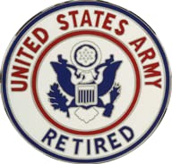 U.S. Army Retired Enamel CSIB