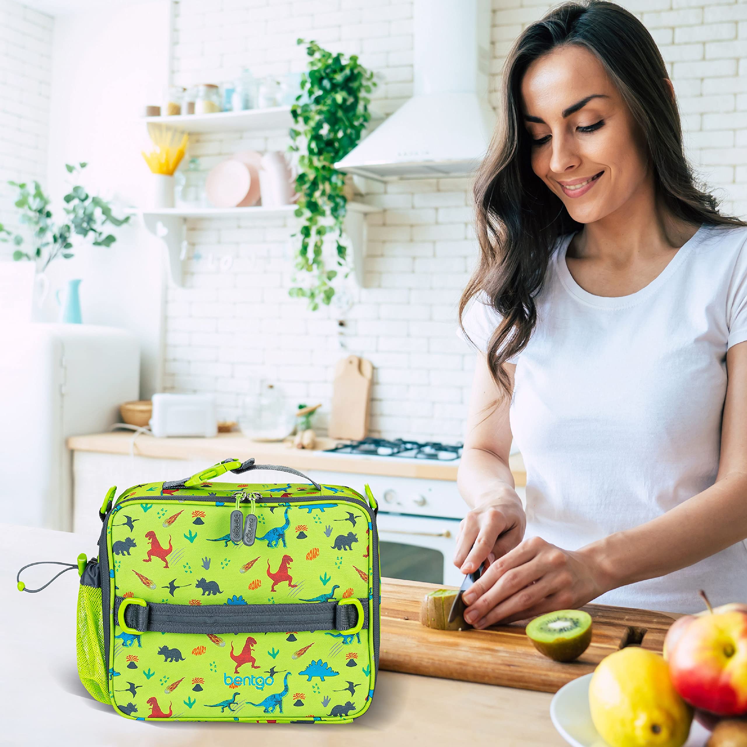 Bentgo Printed Lunch Bag for Kids - Dino