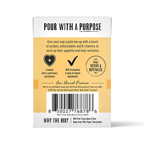 The Honest Kitchen Functional Pour Overs™: Revive & Restore - Chicken & Pumpkin Stew Dog Food Topper, 5.5 oz x12